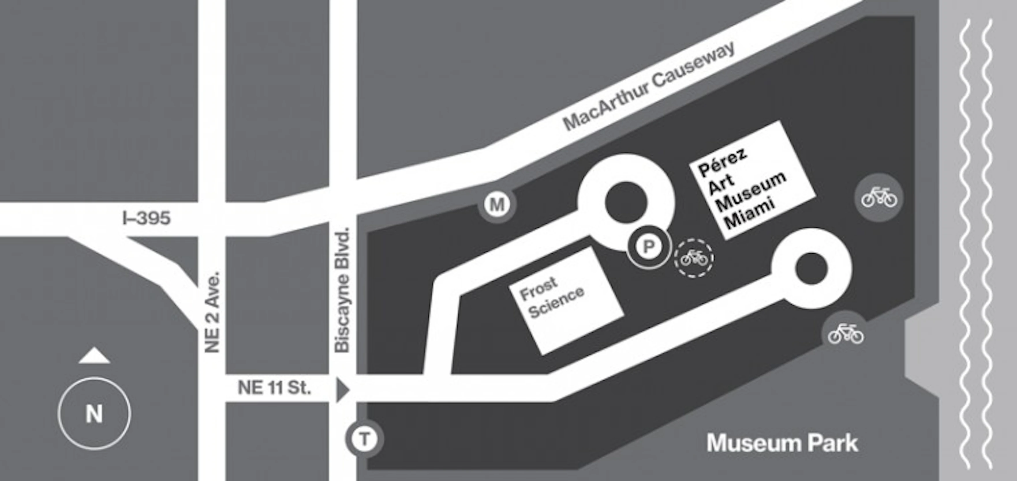 Directions and parking • Pérez Art Museum Miami